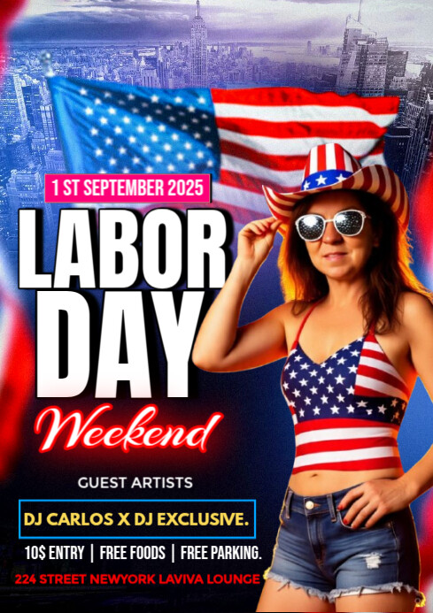labor day party Template | PosterMyWall