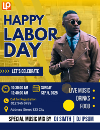 Labor Day Party Ads Template | PosterMyWall