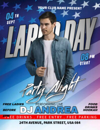 Labor Day Club Template | PosterMyWall