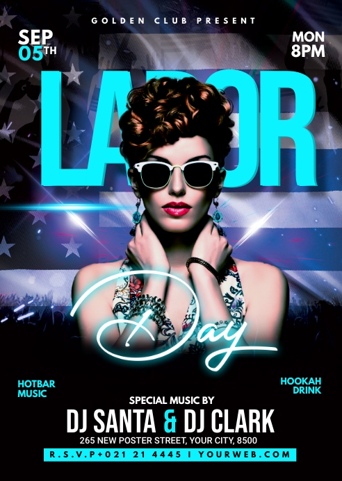 Copy of Labor Day Party Template | PosterMyWall