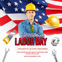 Labor Day Club Party Template | PosterMyWall