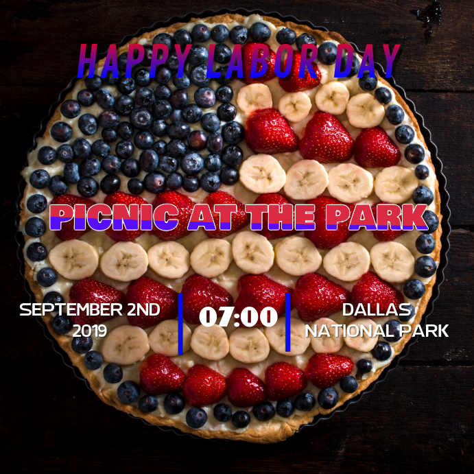 Labor Day Picnic Template | PosterMyWall