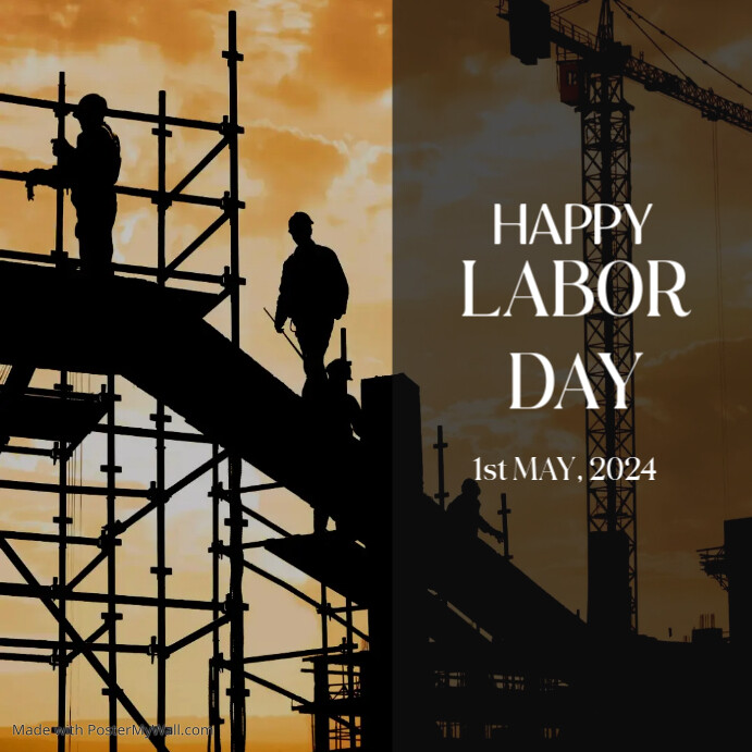 labor day poster Templat | PosterMyWall