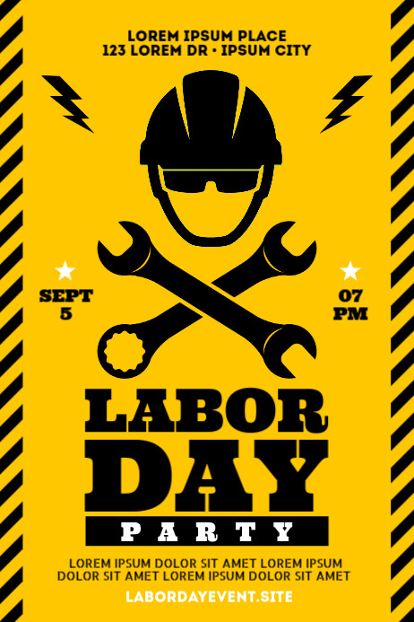 LABOR DAY POSTER Template | PosterMyWall