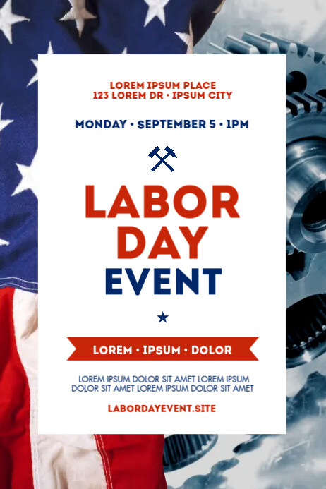 LABOR DAY POSTER Template | PosterMyWall