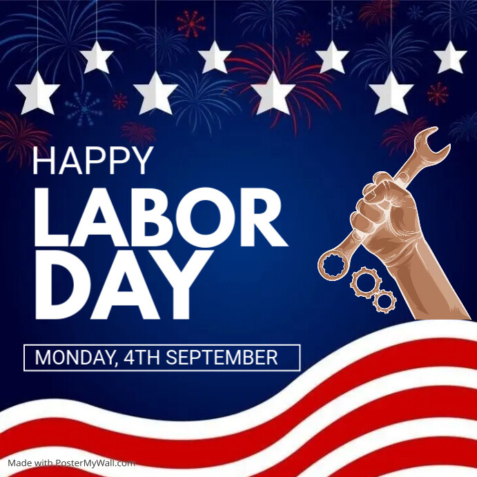 labor day poster Template | PosterMyWall