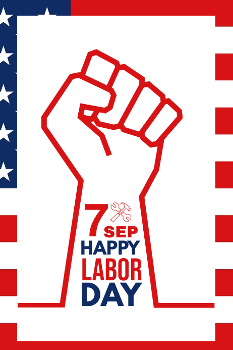 Labor Day Poster Template | PosterMyWall