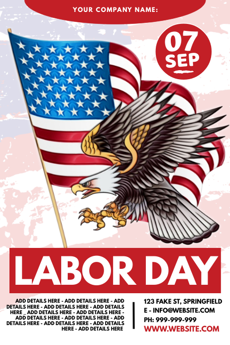 Copy of Labor Day Poster | PosterMyWall