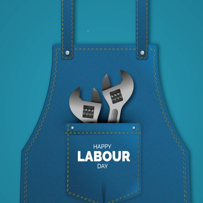 Labor day poster design template | PosterMyWall