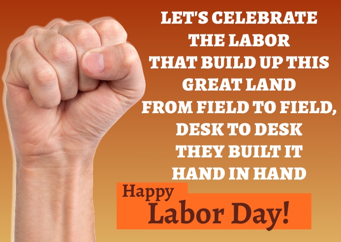 Labor Day Quote Template | PosterMyWall