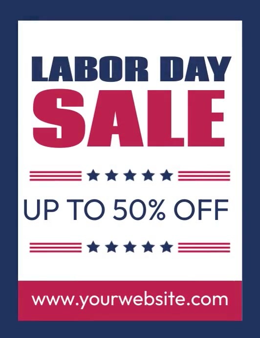 Copy of Labor Day Sale | PosterMyWall