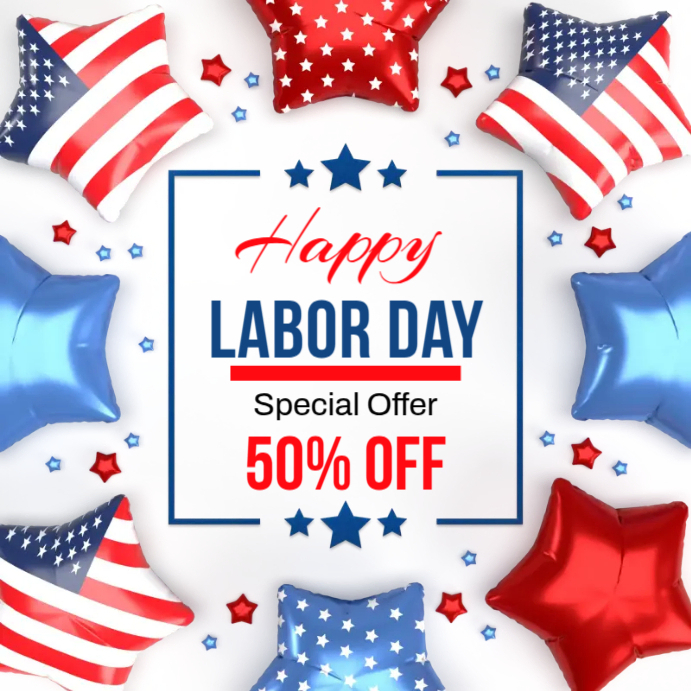 Labor Day Sale Flyer Template | PosterMyWall