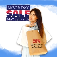 LABOR DAY RETAIL SALE EVENT TEMPLATE | PosterMyWall