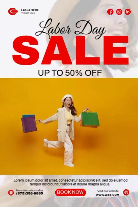 Copy of Labor Day Sale Offer | PosterMyWall