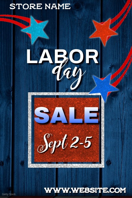 Copy of Labor Day Sale Poster | PosterMyWall