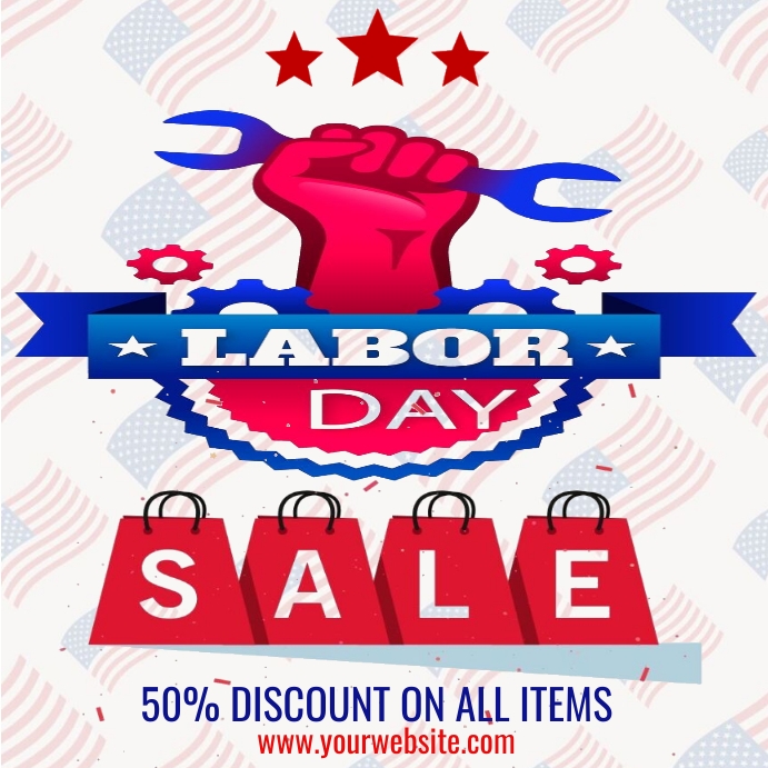Labor day sale poster Template | PosterMyWall