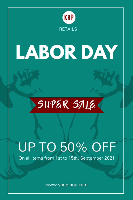 Copy of Labor Day Sale Promo Flyer | PosterMyWall