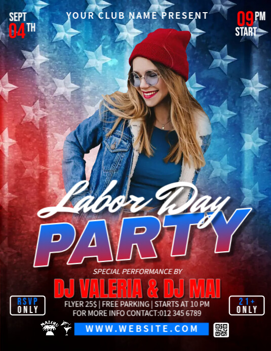 Labor Day Template Ads | PosterMyWall