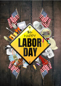 Labor Day Party Template | PosterMyWall