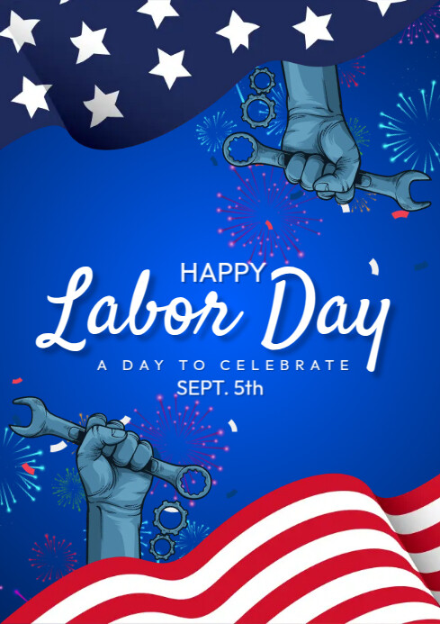 Labor Day Template Design | PosterMyWall