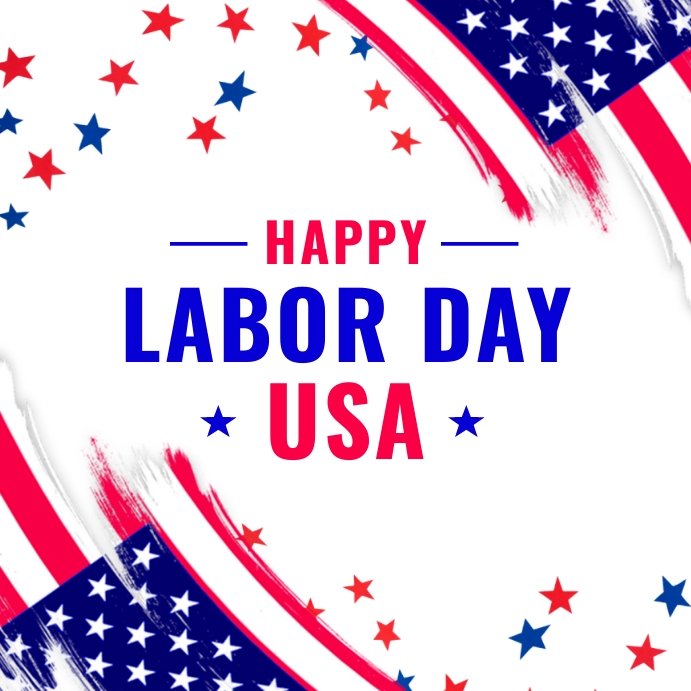 Labor Day USA Template | PosterMyWall