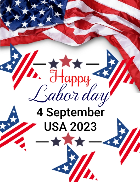 Labor day USA Template | PosterMyWall