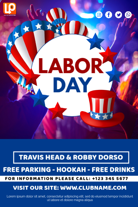 Labor Day Video Ads Template | PosterMyWall