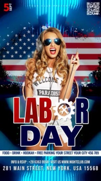 Labor Day Video Template | PosterMyWall