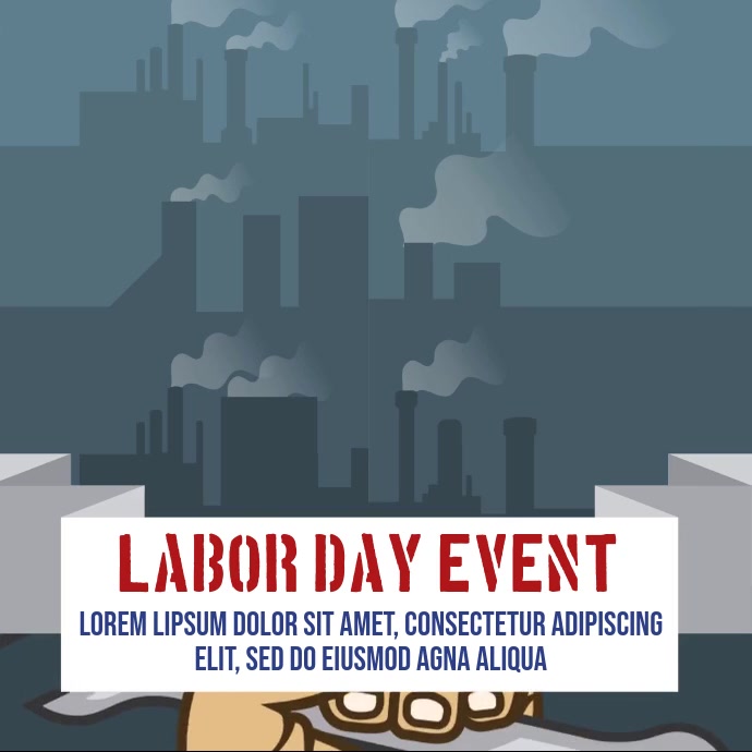Labor Day Video Template | PosterMyWall