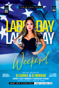 Labor Day Weekend event Template | PosterMyWall
