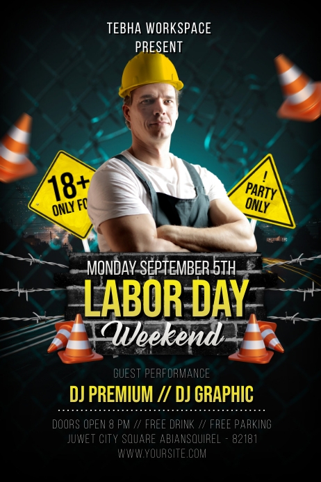 Copy of Labor Day Weekend Flyer or Poster | PosterMyWall