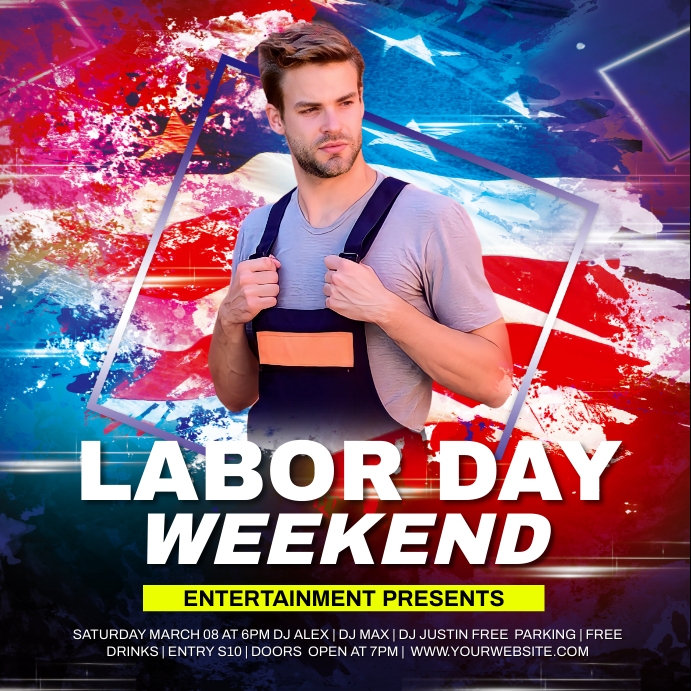 Copy of Labor day weekend instagram post | PosterMyWall