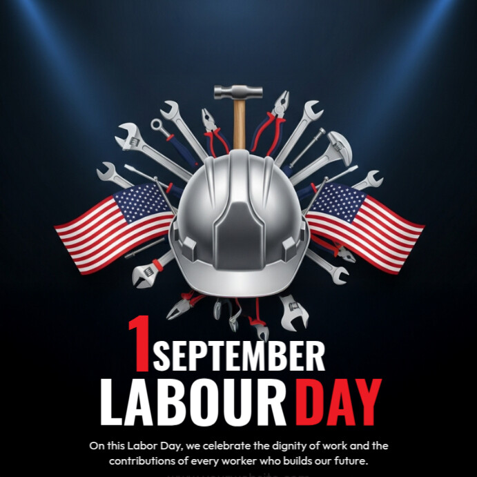 Copy of Labor Day Wish Square (1:1) | PosterMyWall