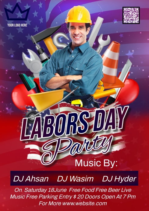 Labors Day Template | PosterMyWall