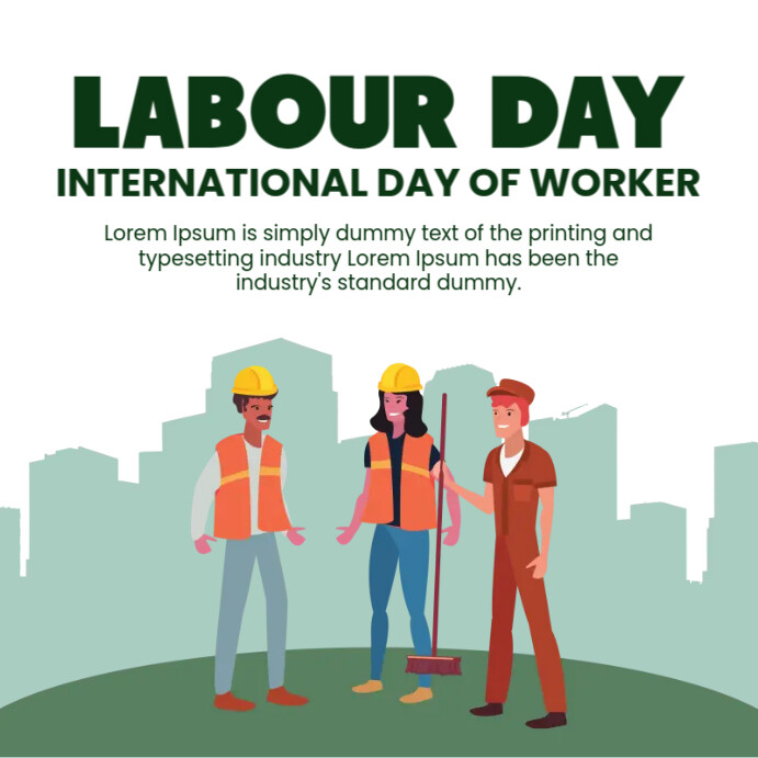 Labour Day Celebration Template | PosterMyWall