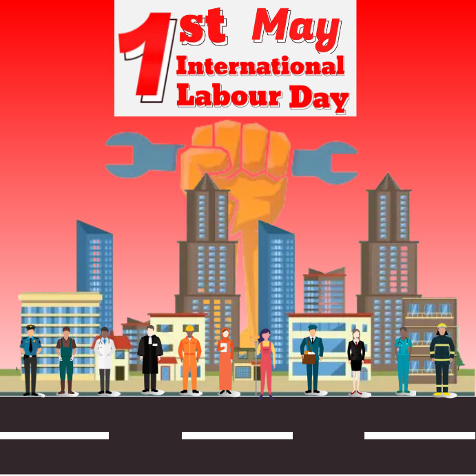 Copy of Labour Day | PosterMyWall