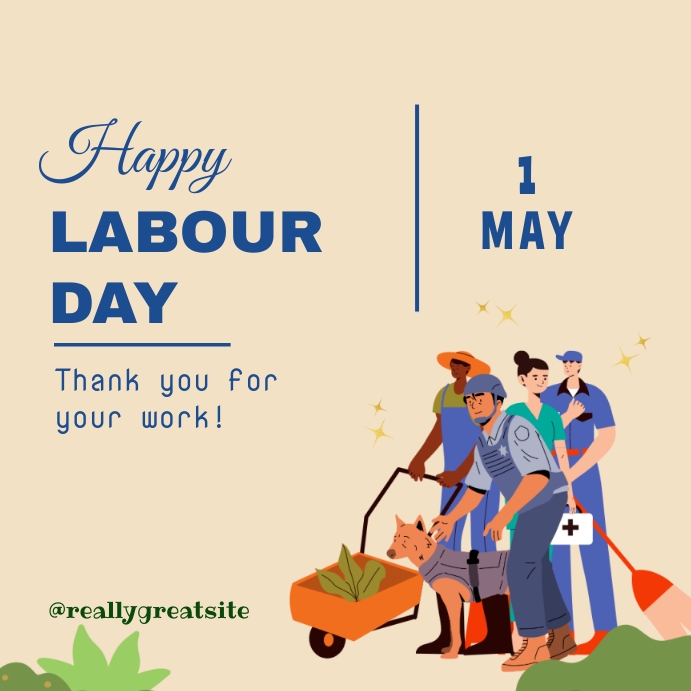 Labour day Template | PosterMyWall