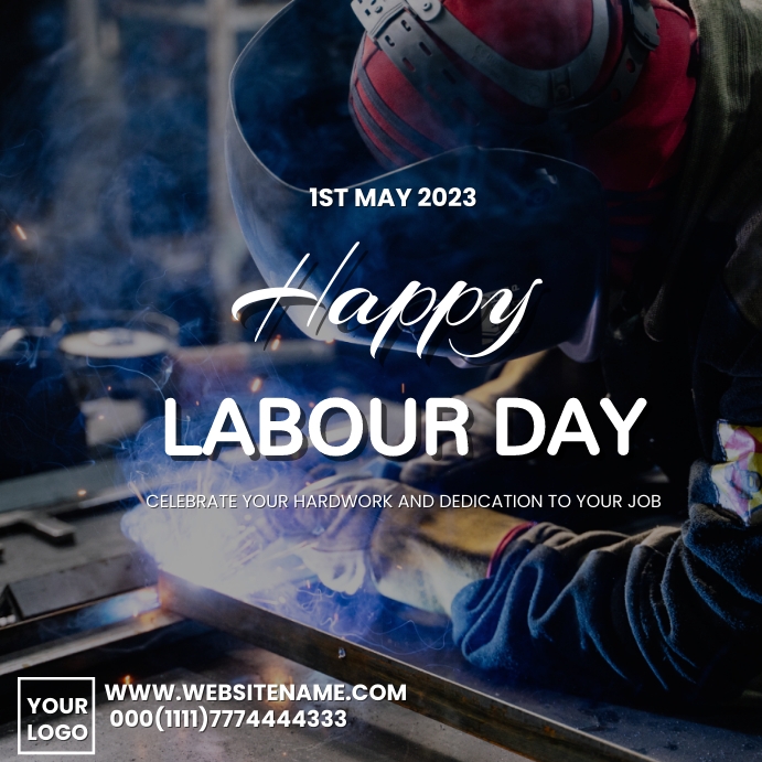 Labour Day Template | PosterMyWall