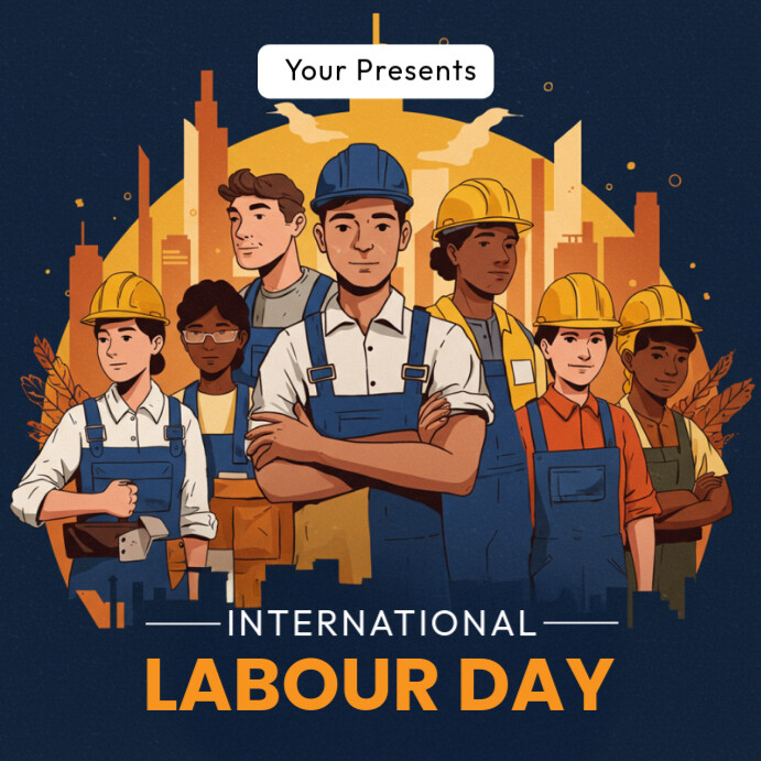International Worker's Day Template | PosterMyWall
