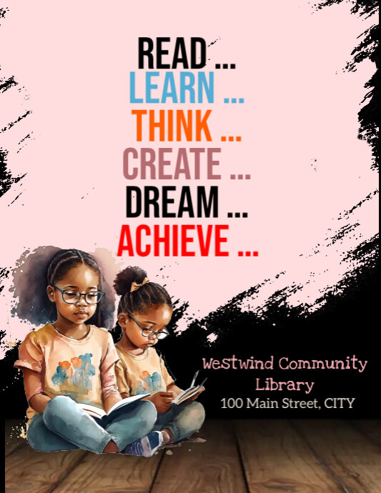 Library Template | PosterMyWall