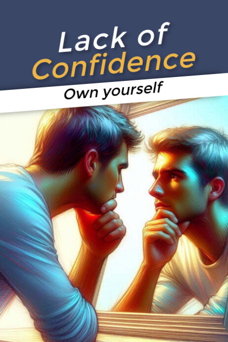 Copy of Lack of confidence | PosterMyWall