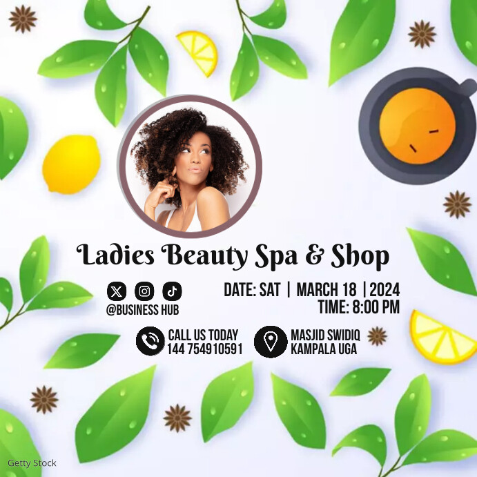 ladies' beauty spa Template | PosterMyWall