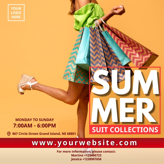 Ladies' Summer Boutique Flyer Design Template | PosterMyWall