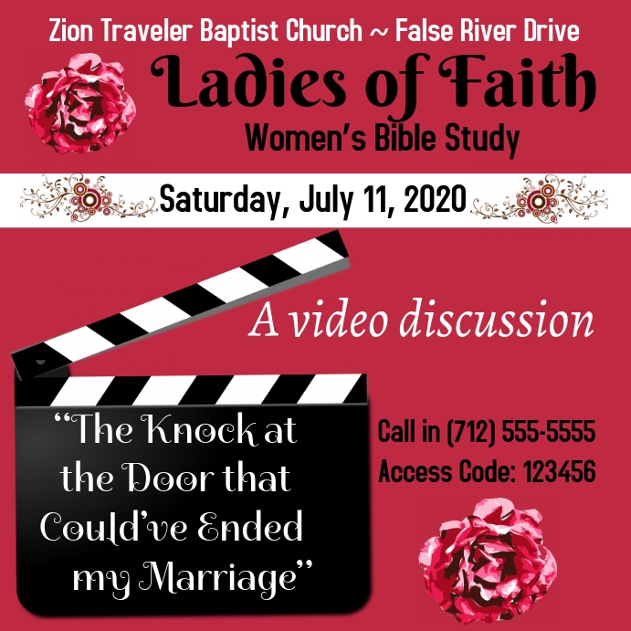 Ladies Bible Study Template | PosterMyWall