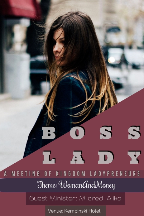 Copy of Ladies Conference Poster Template | PosterMyWall