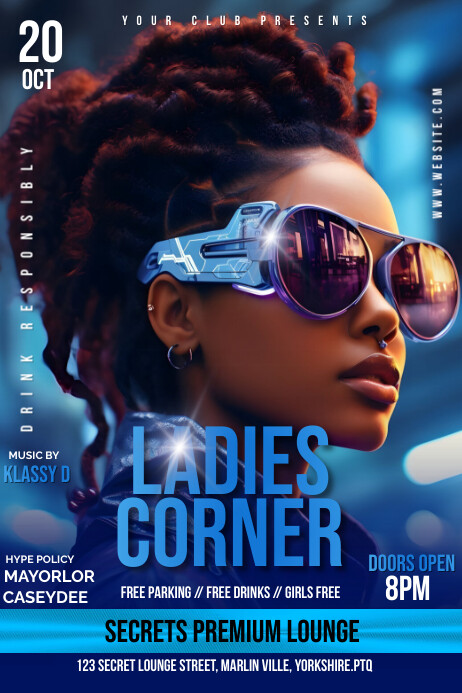 Ladies corner Template | PosterMyWall