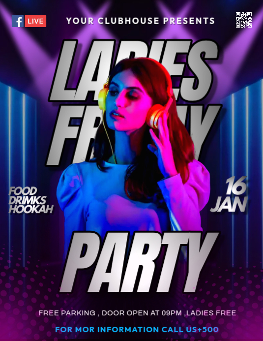 LADIES FLYER Template | PosterMyWall