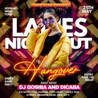ladies night out party flyer Template | PosterMyWall
