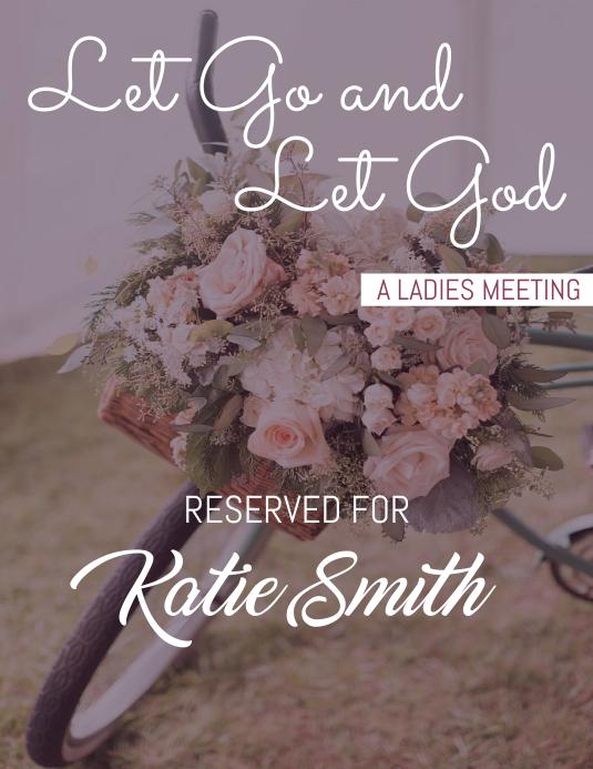 Ladies Meeting Template | PosterMyWall