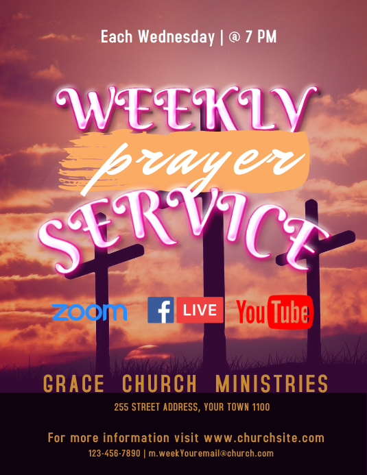 Copy of PRAYER mid week | PosterMyWall